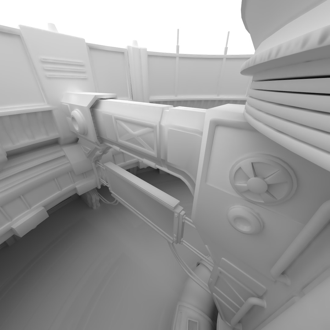 Structure Pit 3d Obj