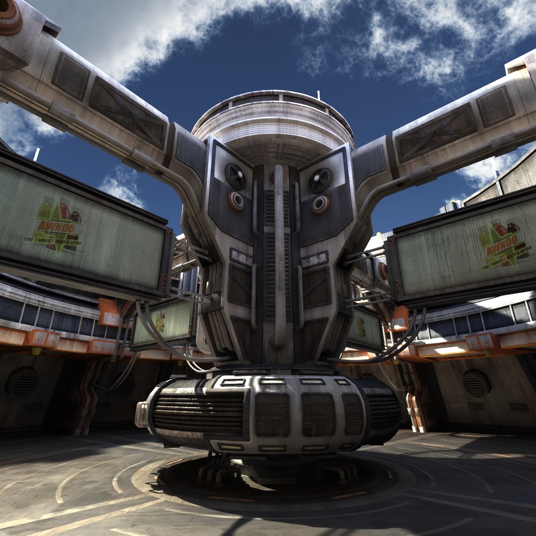 Structure Pit 3d Obj