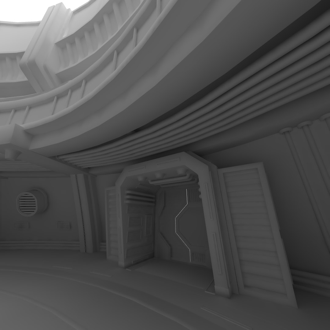Structure Pit 3d Obj