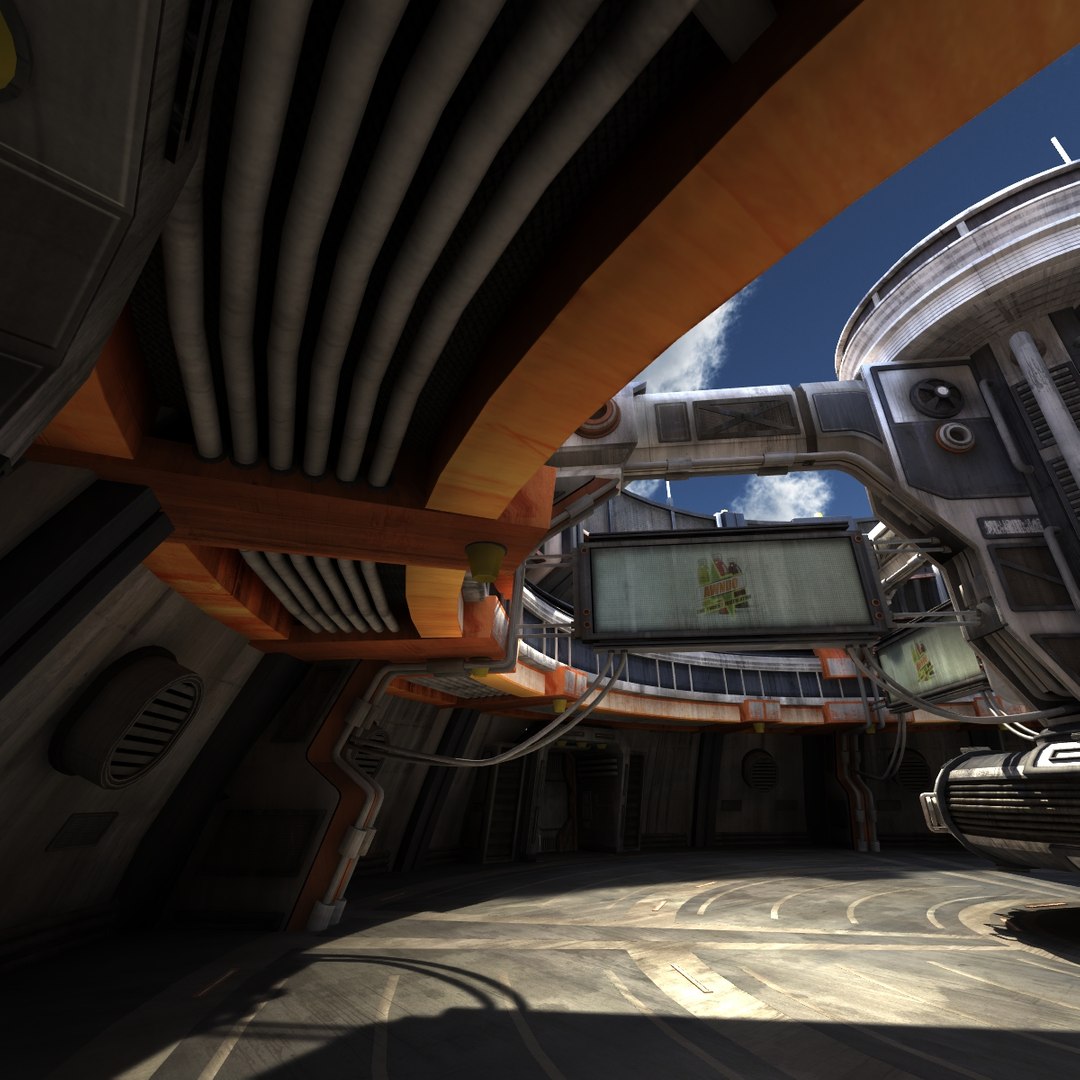 Structure Pit 3d Obj
