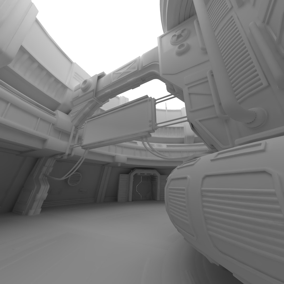 Structure Pit 3d Obj