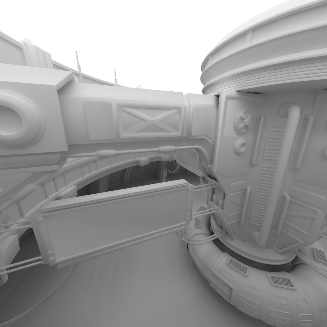 Structure Pit 3d Obj