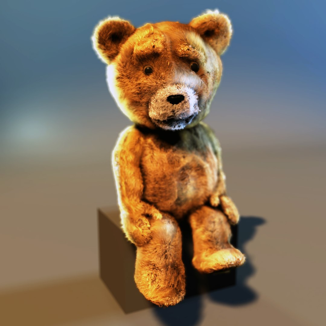 max teddy bear rigged