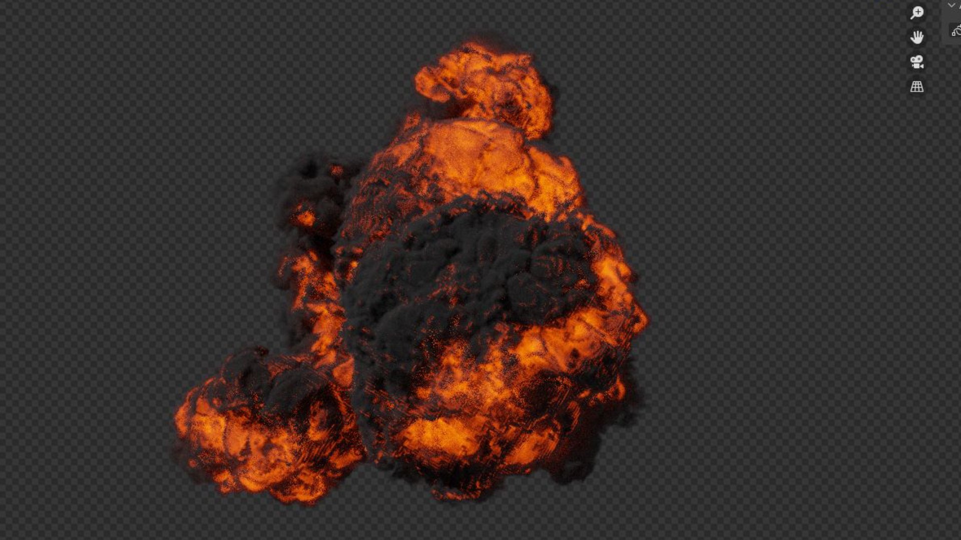 Explosion Animation model - TurboSquid 2024502