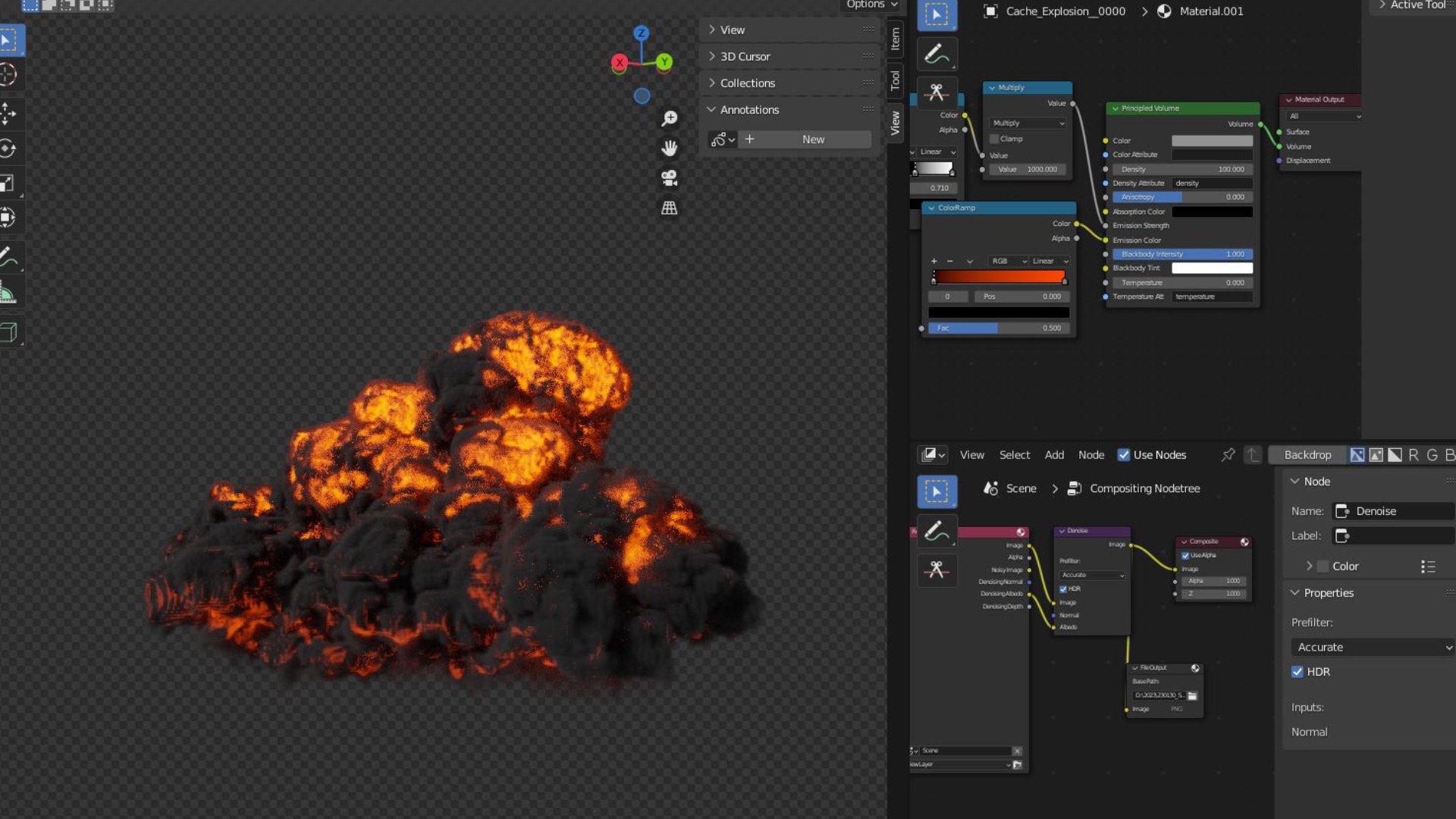 Explosion Animation model - TurboSquid 2024502