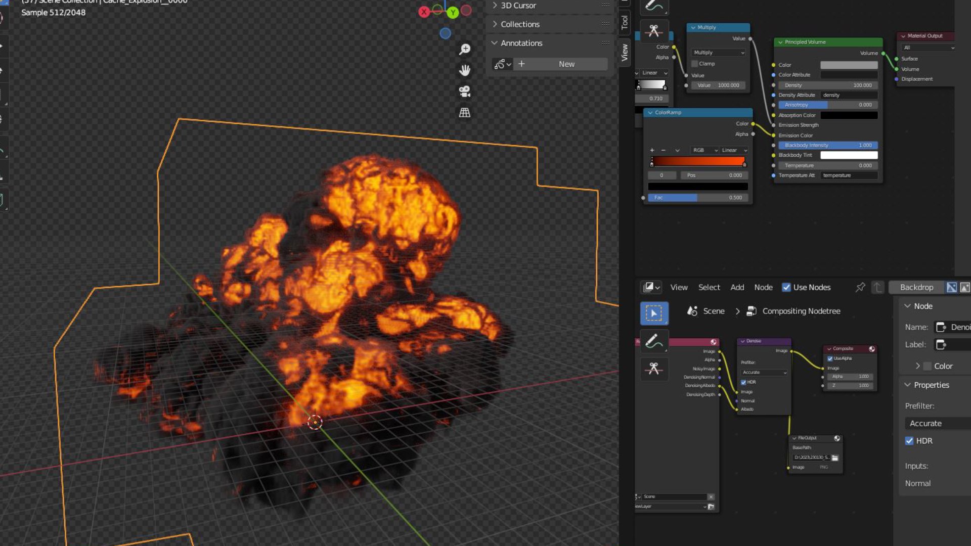 Explosion Animation model - TurboSquid 2024502