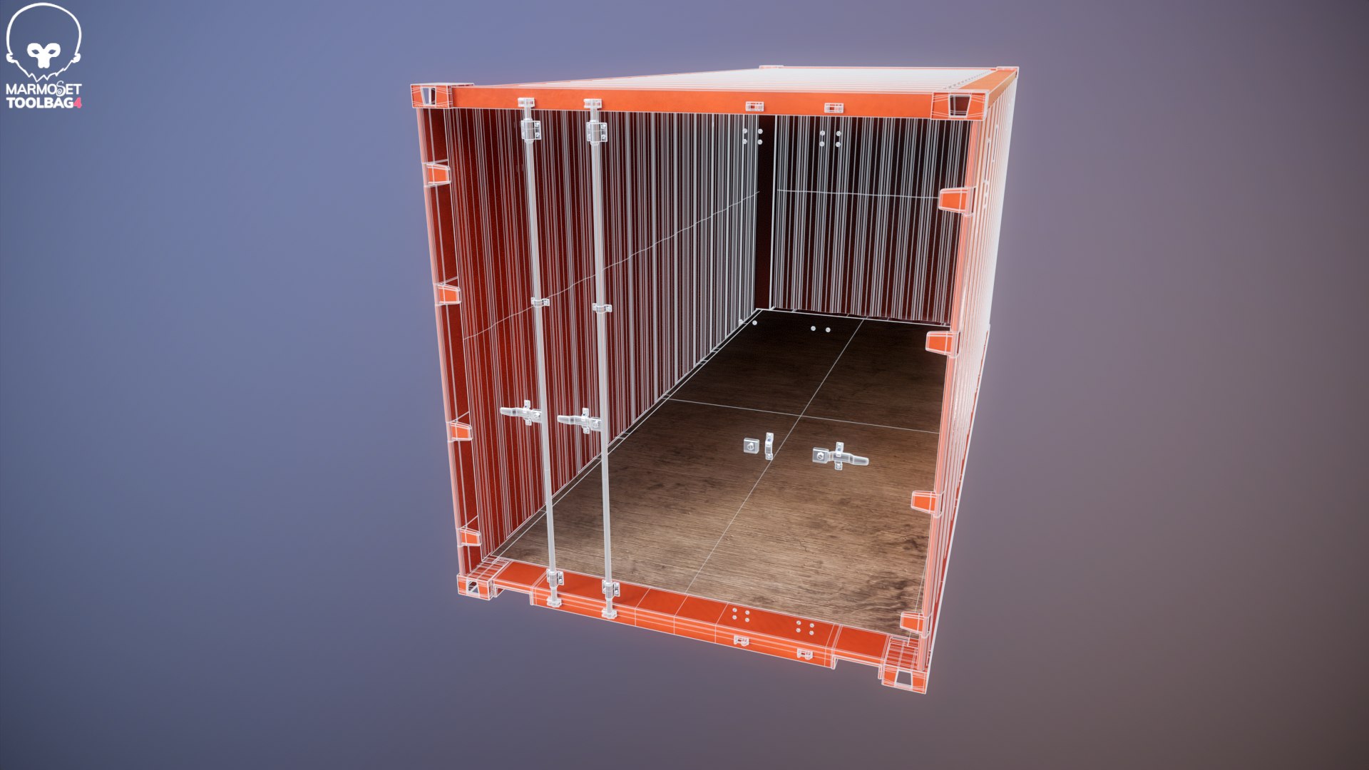 Intermodal Shipping Container 20-foot-long 3D Model - TurboSquid 2274924