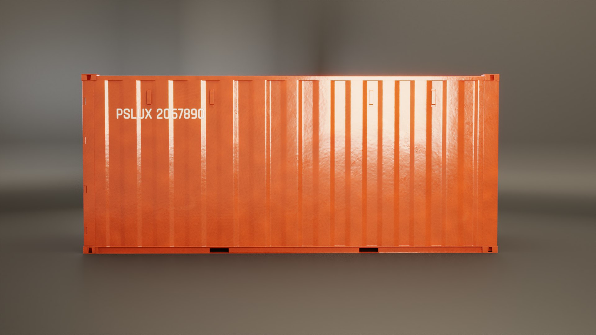 Intermodal Shipping Container 20-foot-long 3D Model - TurboSquid 2274924