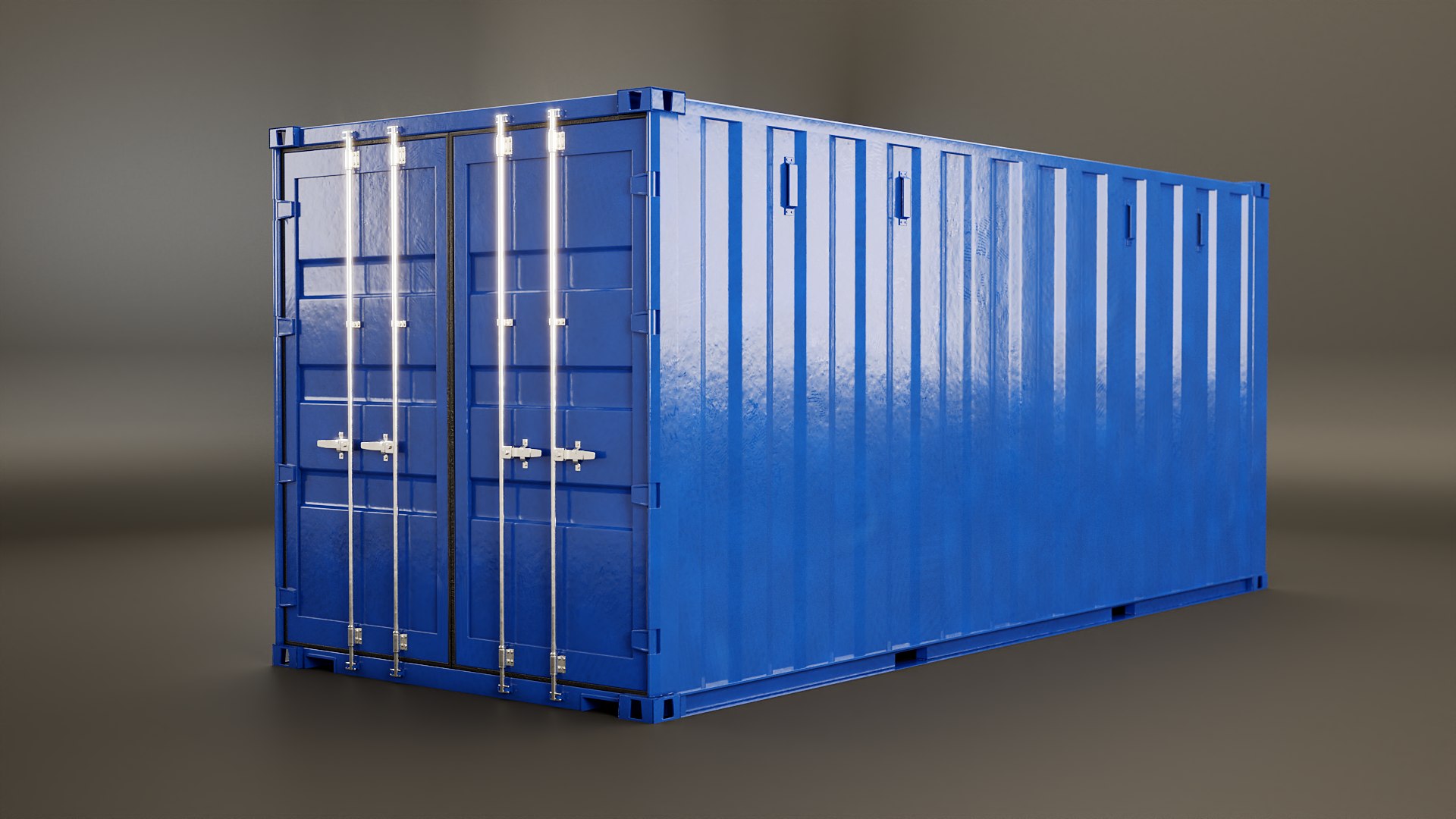 Intermodal Shipping Container 20-foot-long 3D Model - TurboSquid 2274924