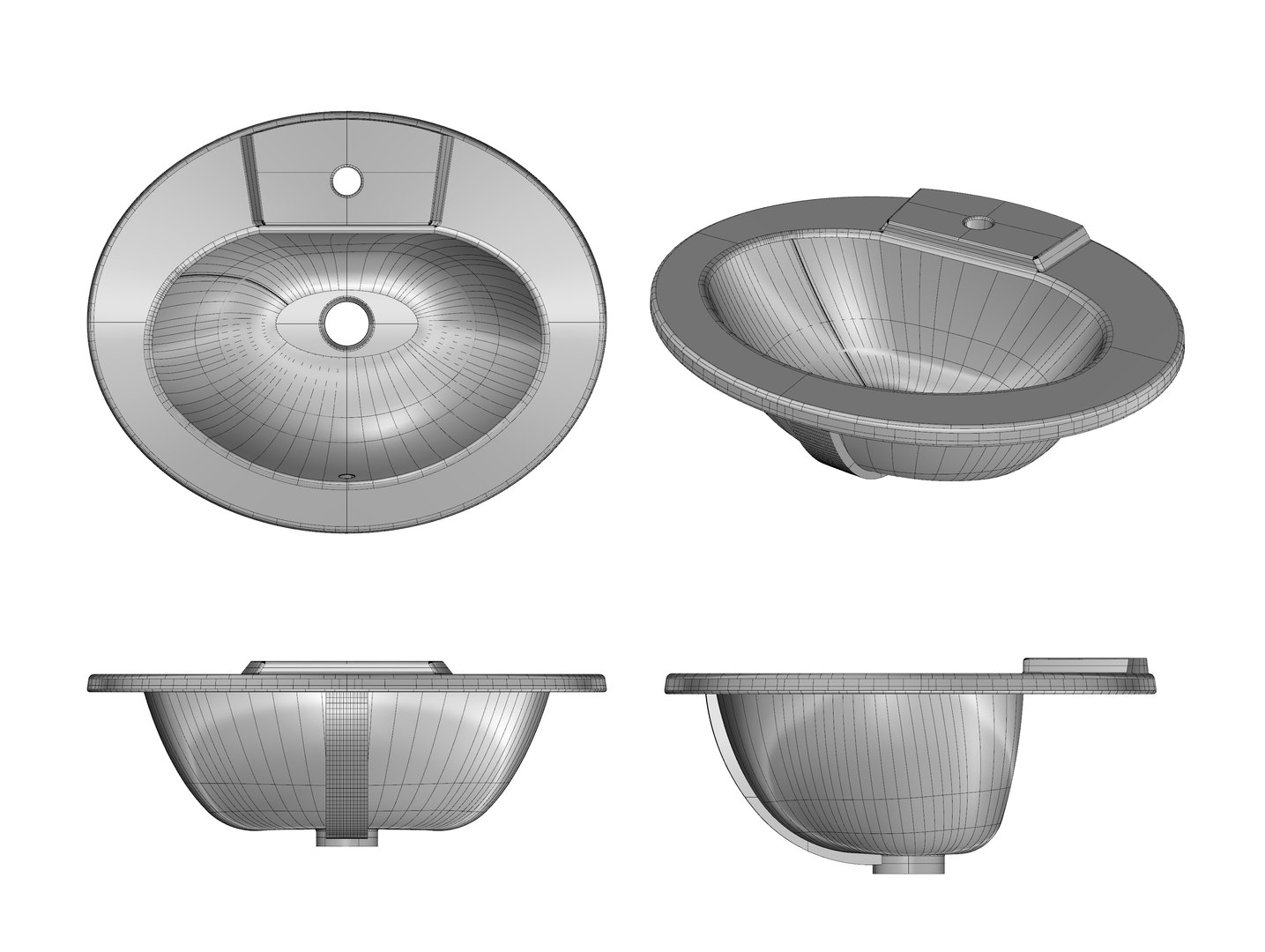 3D basin - TurboSquid 1487080