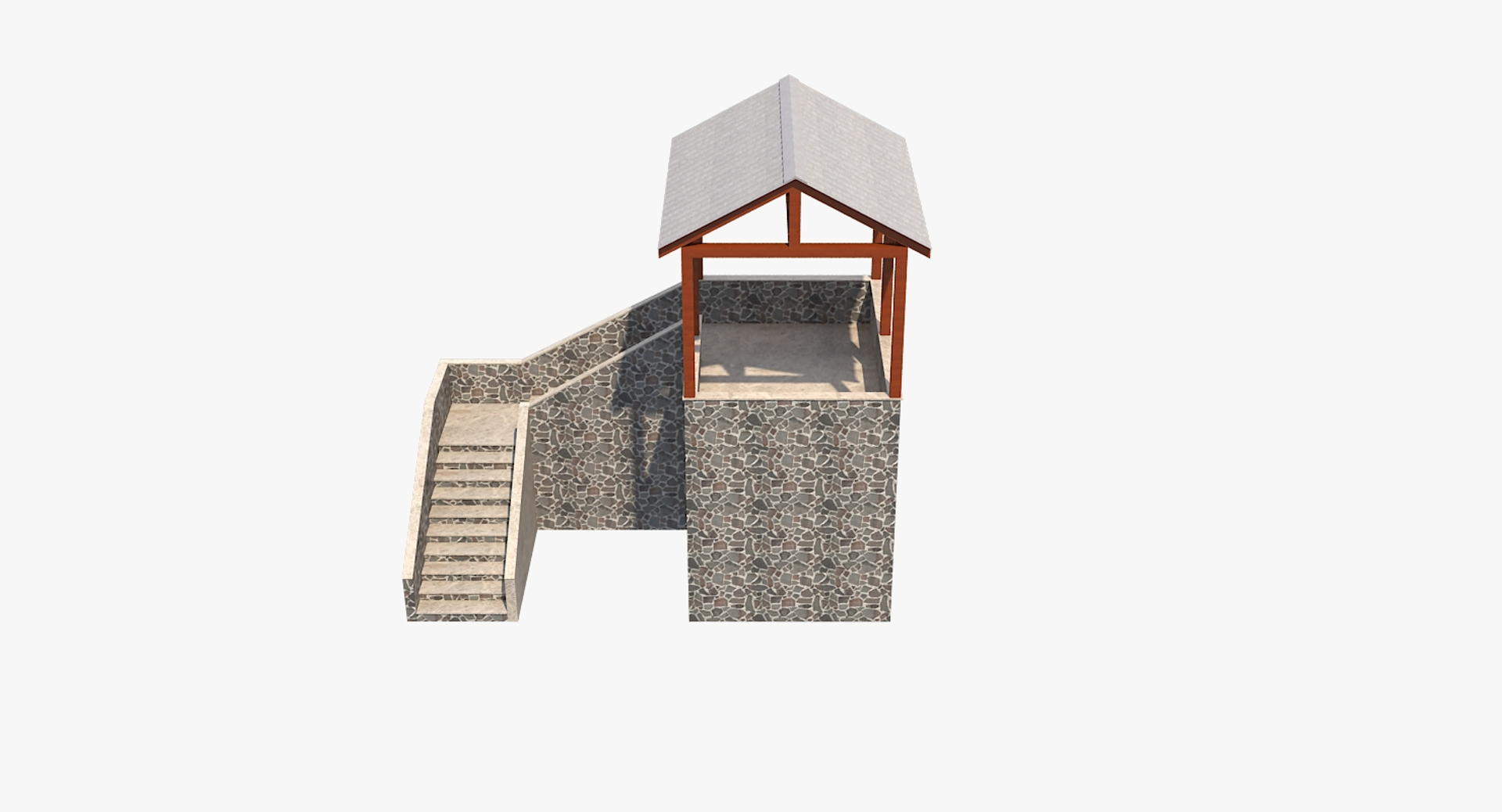 3D Platform P Model - TurboSquid 1403470