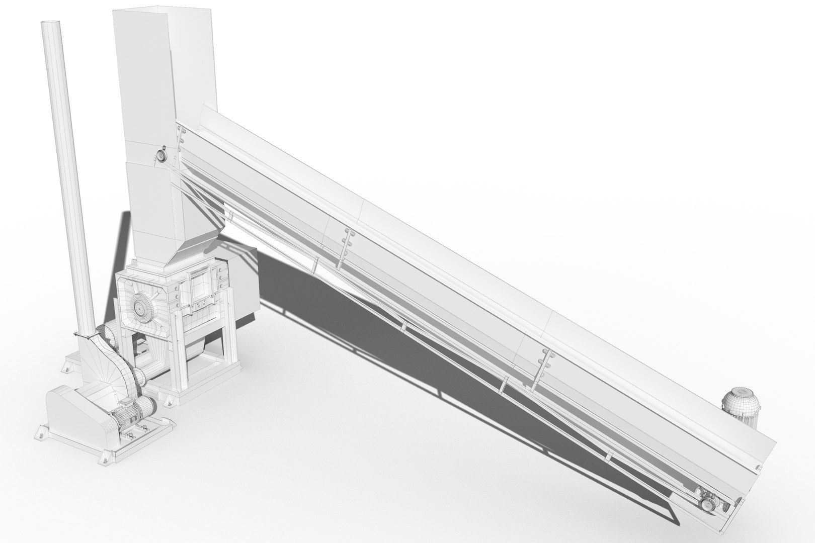 Recycling Machine 3D - TurboSquid 1157547