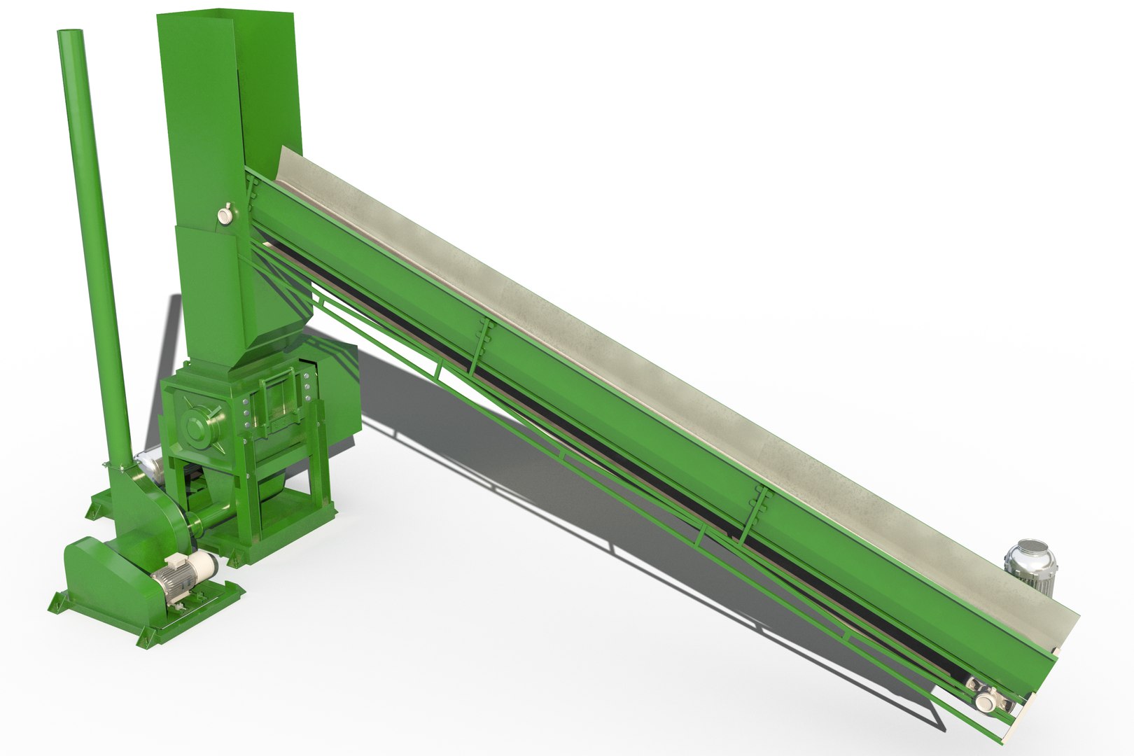 Recycling Machine 3D - TurboSquid 1157547