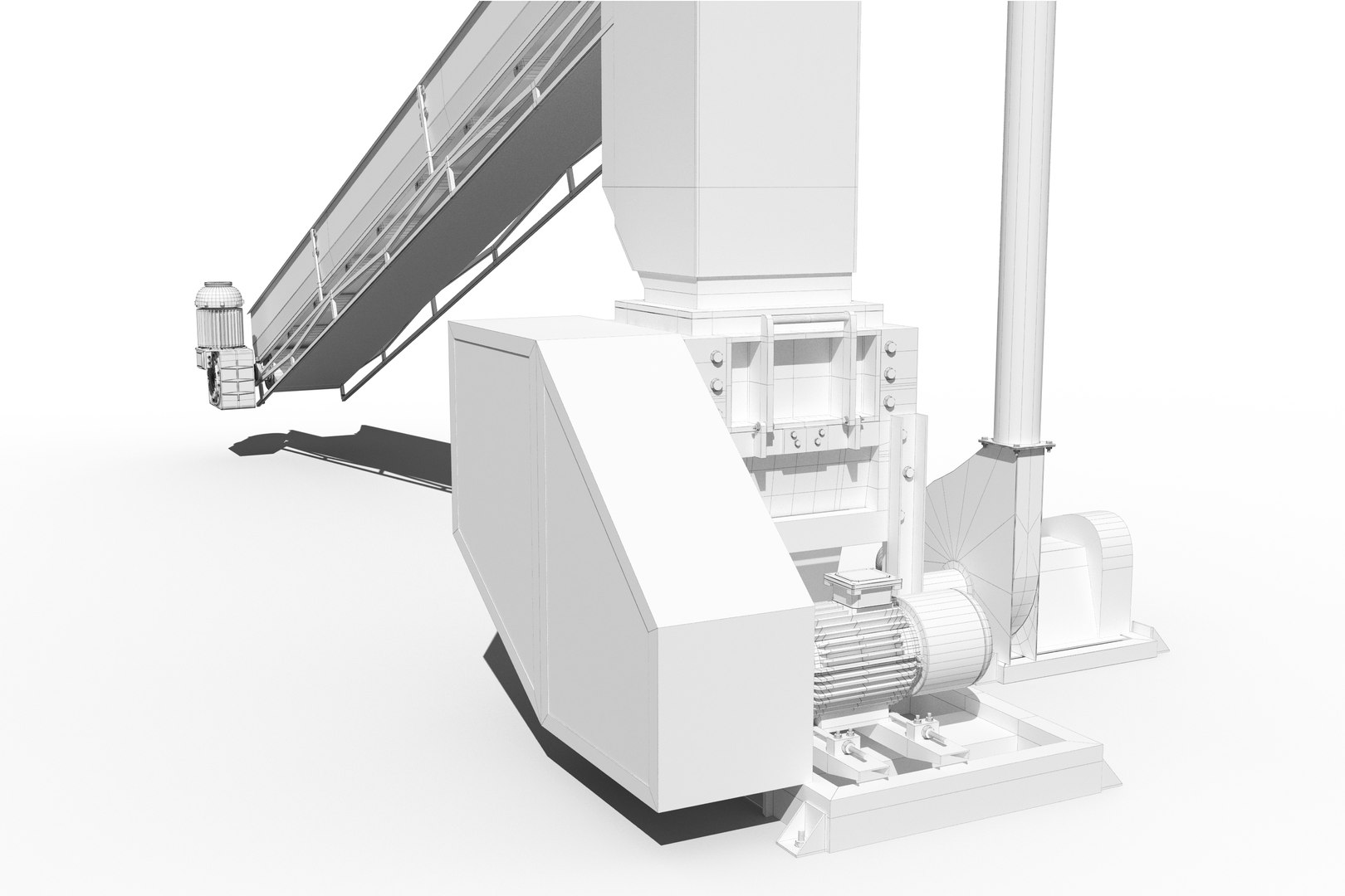 Recycling Machine 3D - TurboSquid 1157547