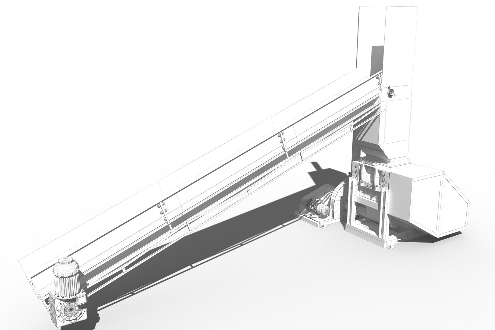 Recycling Machine 3D - TurboSquid 1157547