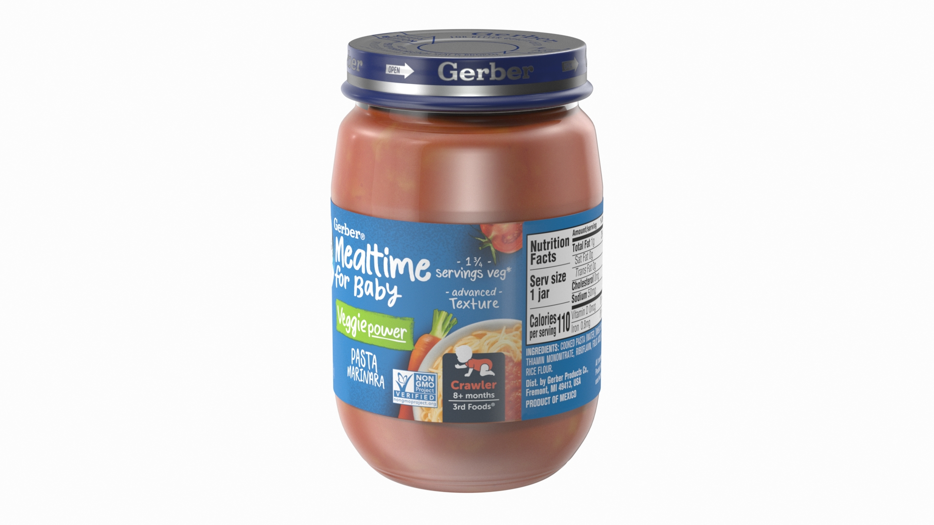 Gerber Baby Food Jars 170g Collection 3D Model - TurboSquid 2118803