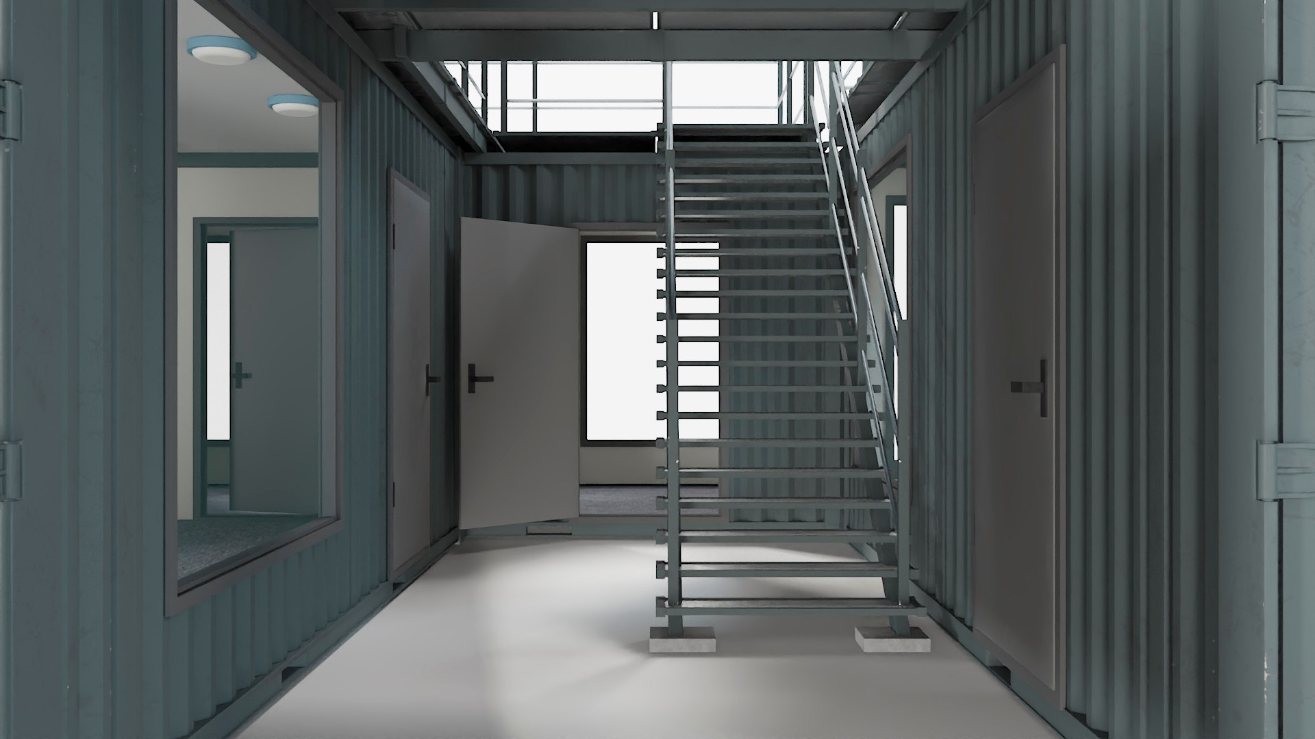 3D Model Container Office Black - TurboSquid 2280767