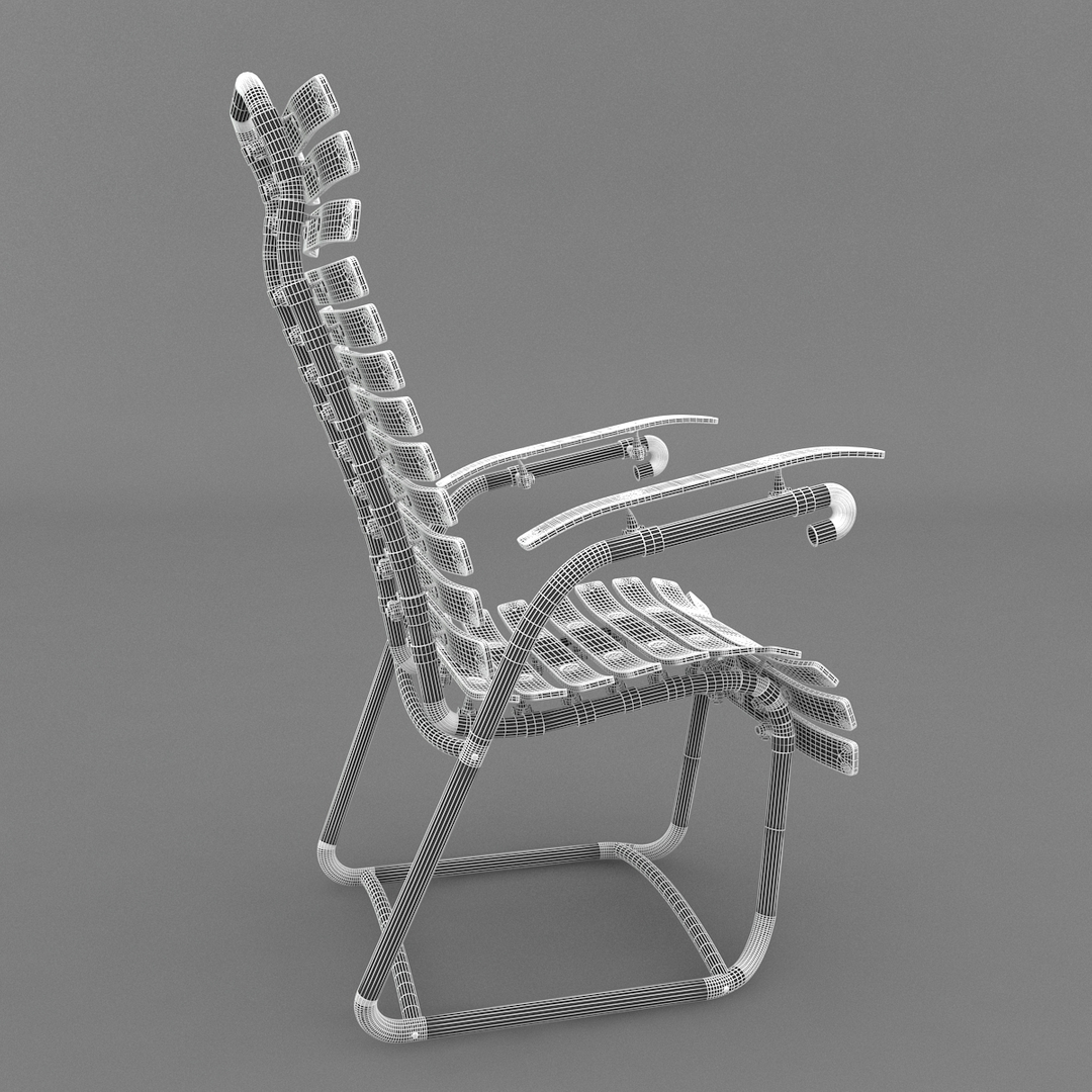 3d Realistic Chairs Sets Model