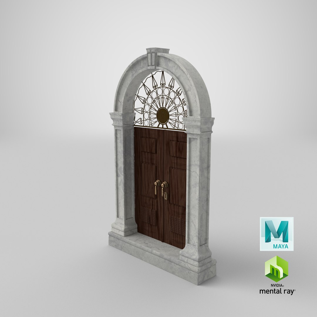 Door Style 3D Model - TurboSquid 1414012