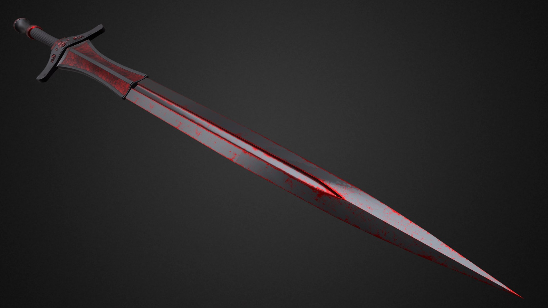 Dark Sword 3D Model - TurboSquid 1755222