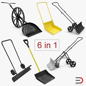 Snow Shovel 3D Models for Download | TurboSquid