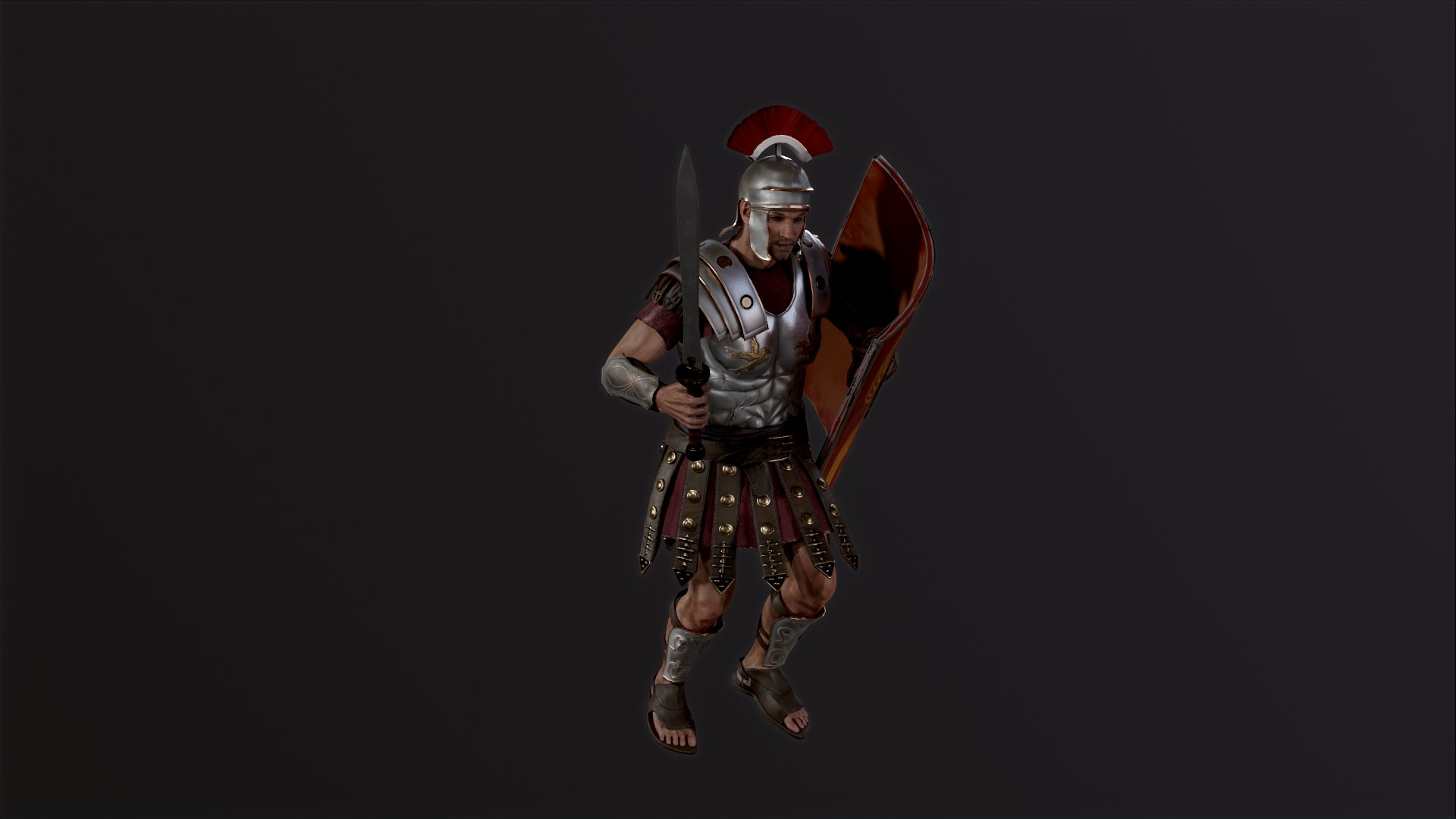 3D Roman Centurion - TurboSquid 1960434