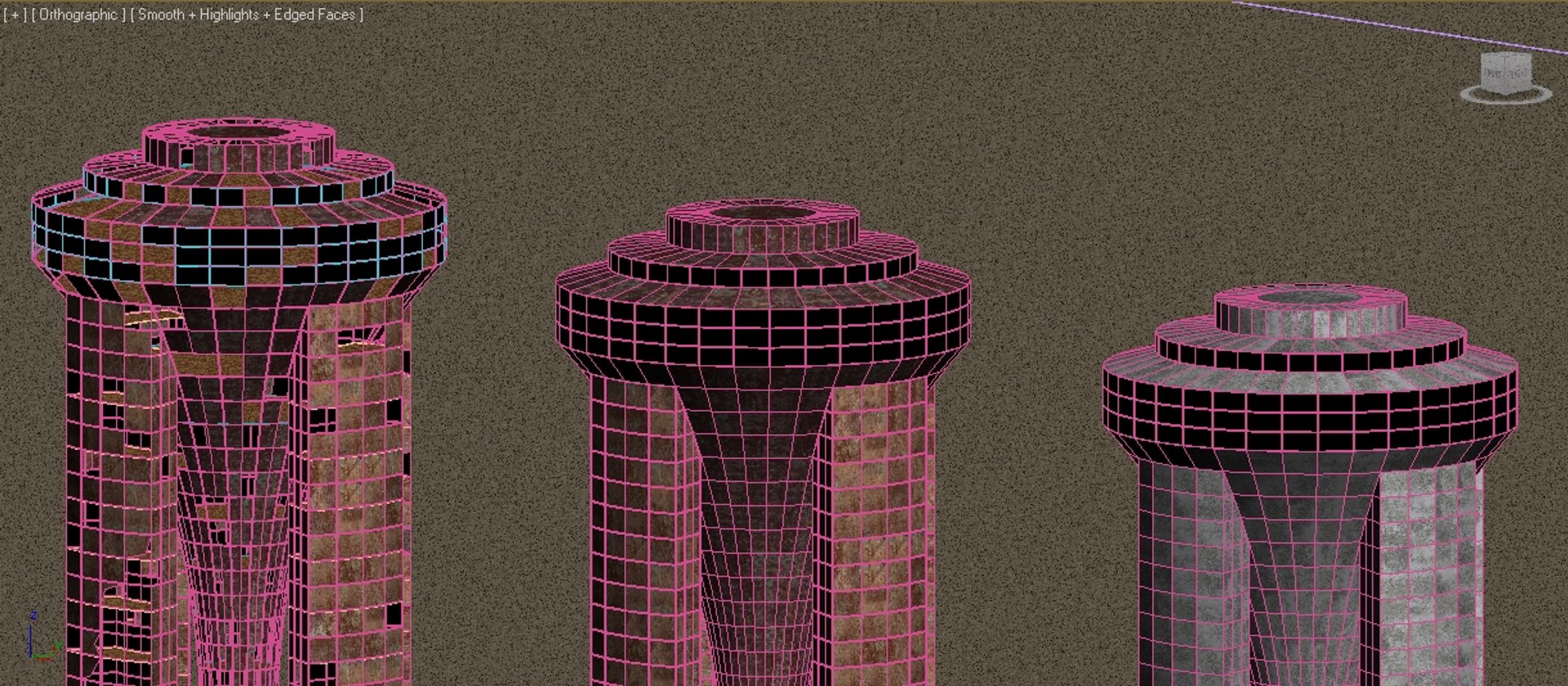 Free 3ds Mode Sci Fi Towers