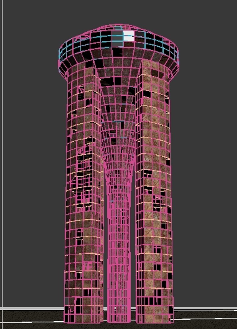 Free 3ds Mode Sci Fi Towers