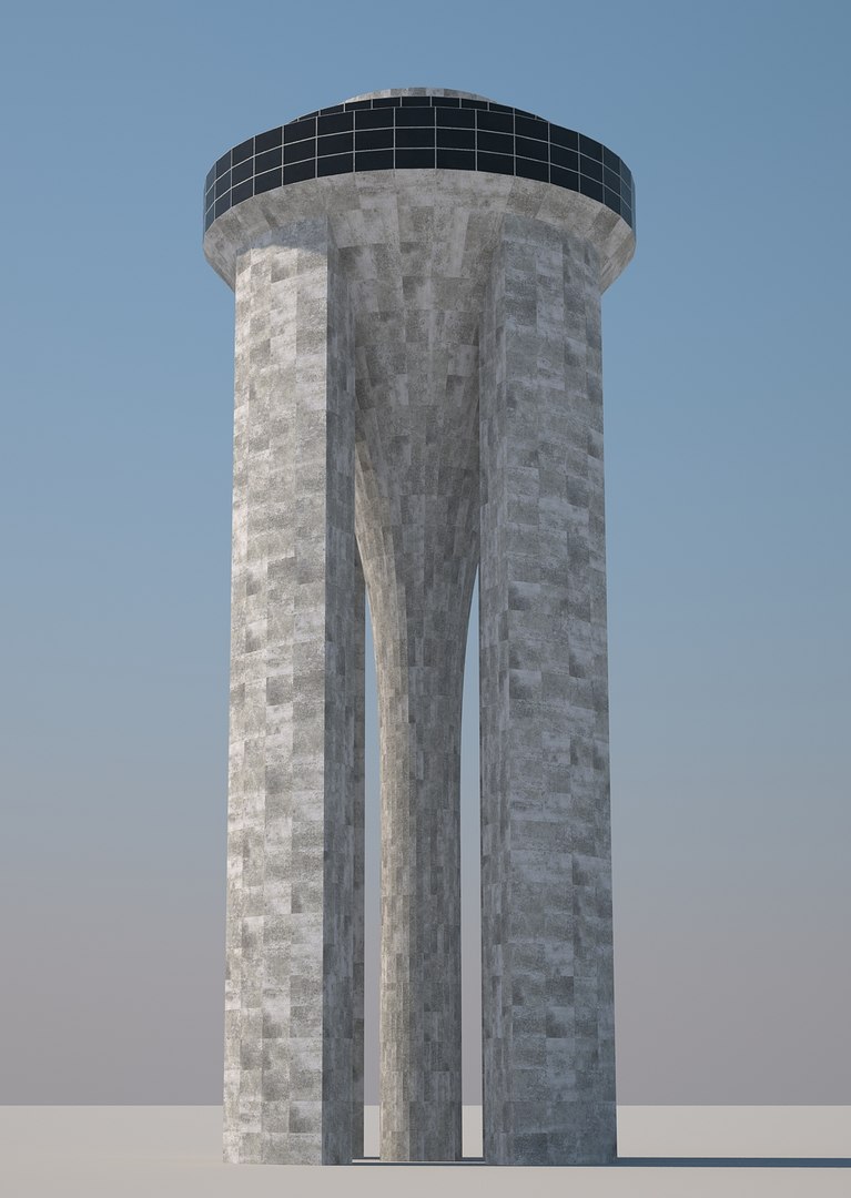 Free 3ds Mode Sci Fi Towers