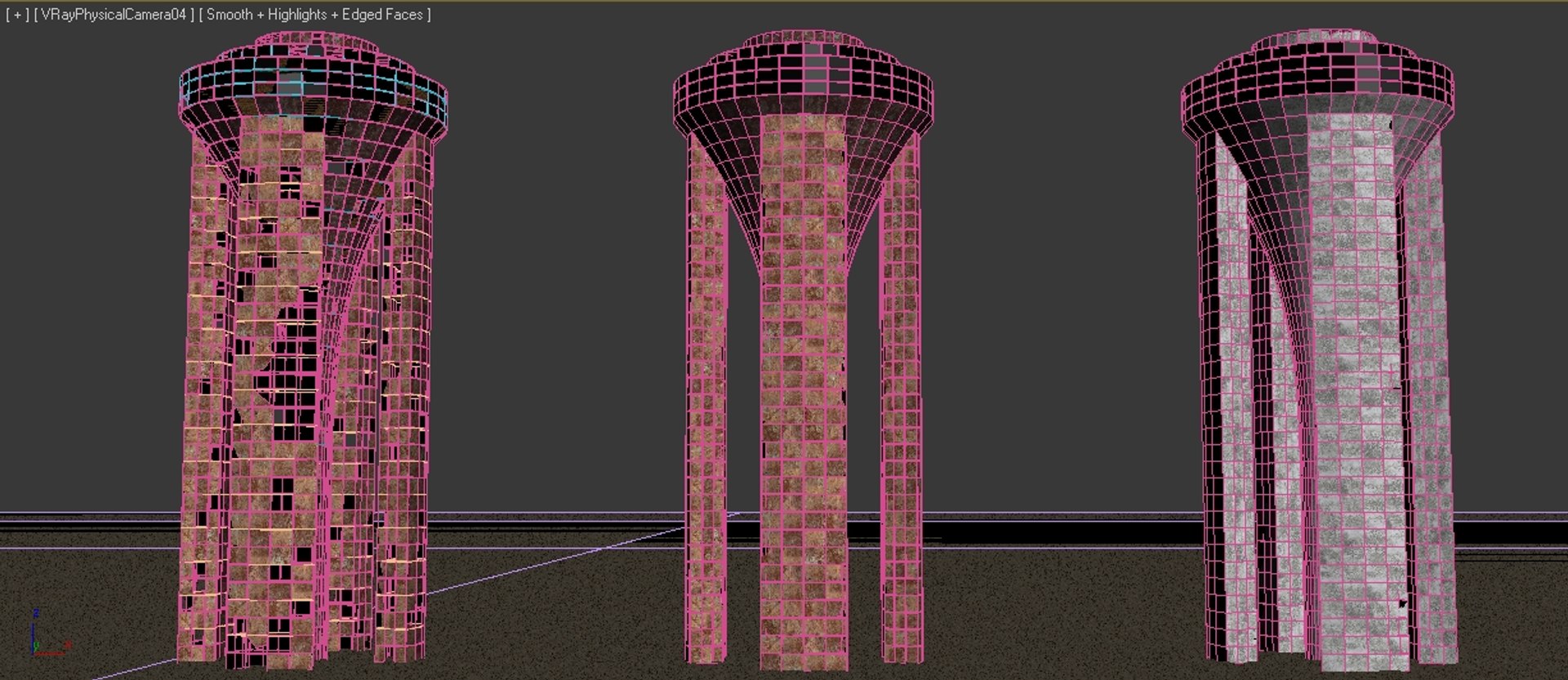 Free 3ds Mode Sci Fi Towers