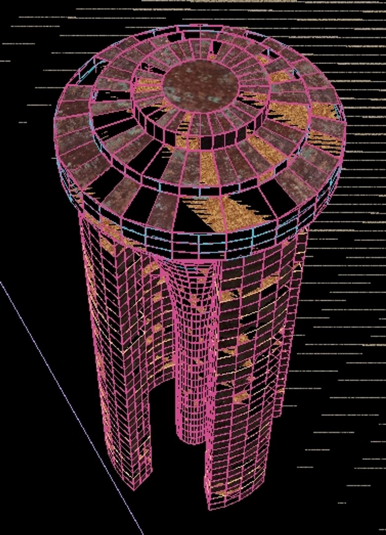 Free 3ds Mode Sci Fi Towers