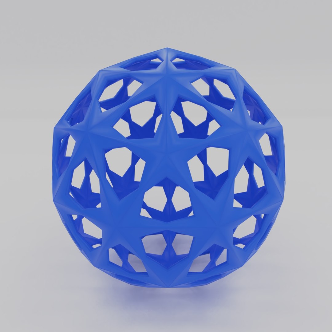 3D Printing Ball Model - TurboSquid 1265389
