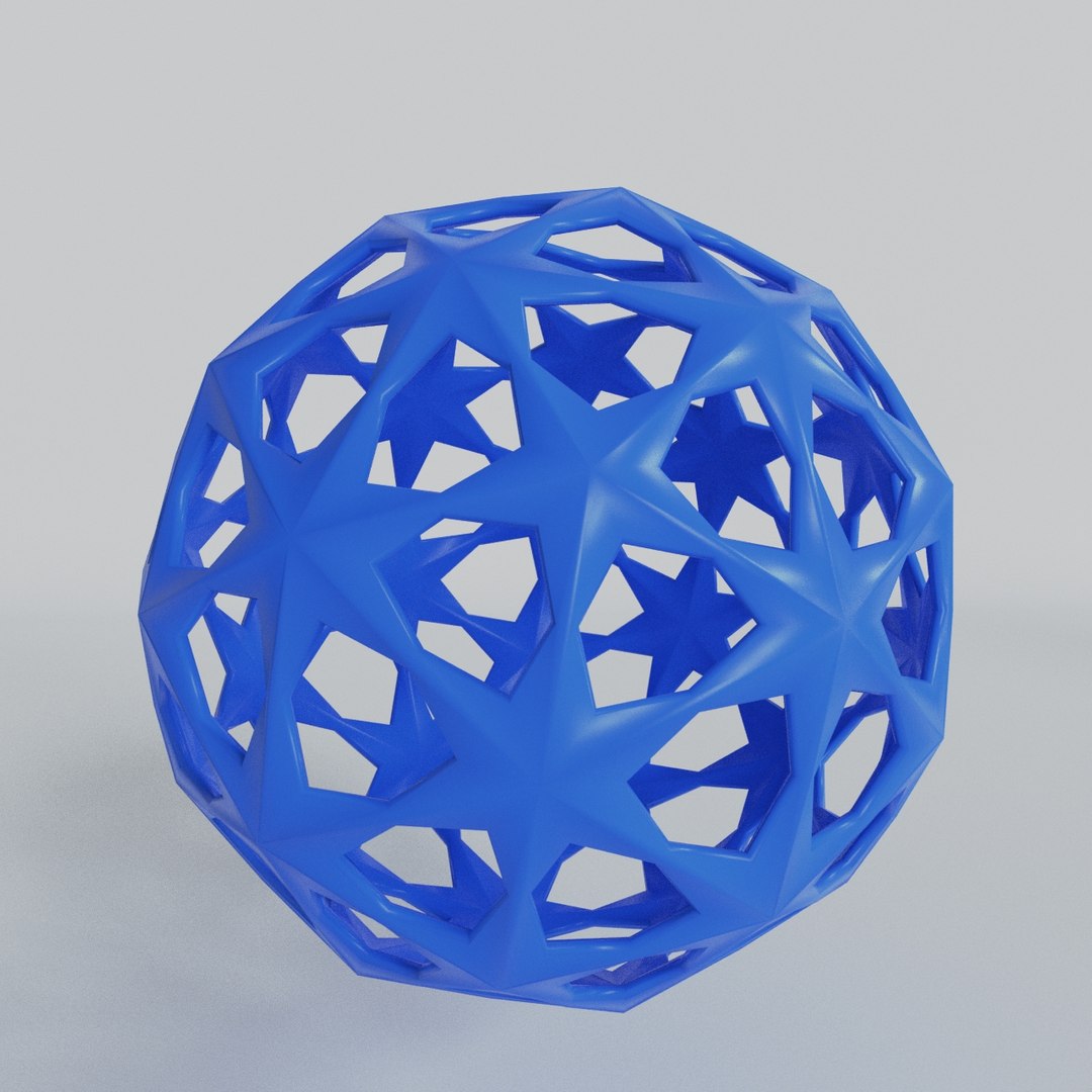 3D Printing Ball Model - TurboSquid 1265389