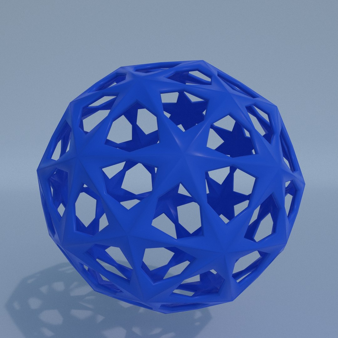 3D Printing Ball Model - TurboSquid 1265389