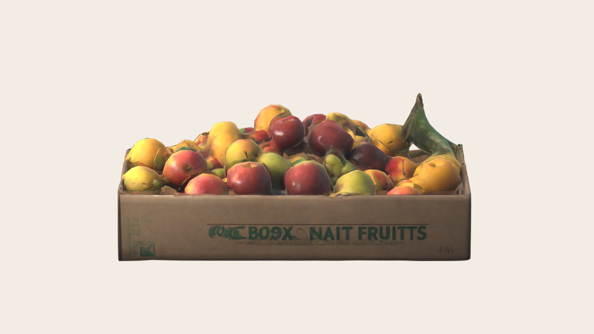 Fruit Box Model - TurboSquid 2348587