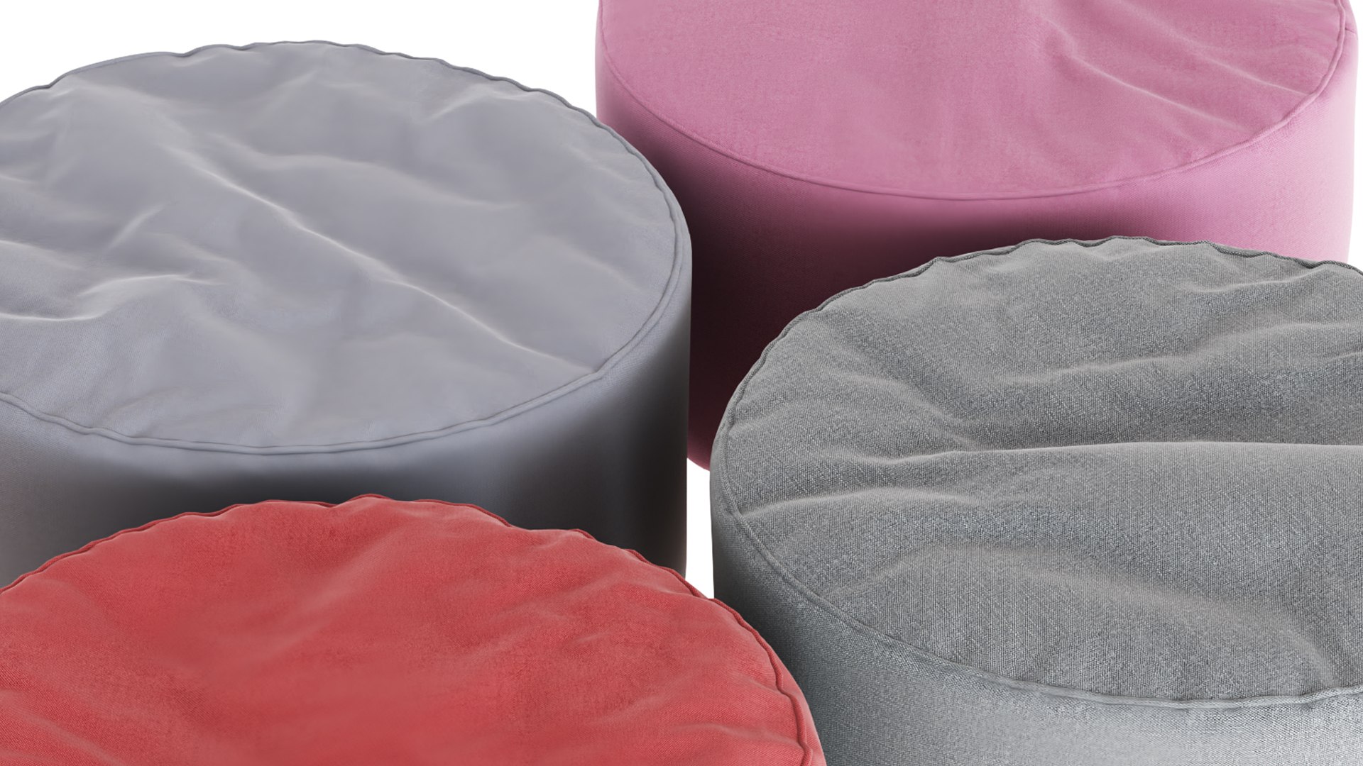 Bag Pouf Comfort Line 3D Model - TurboSquid 2052647