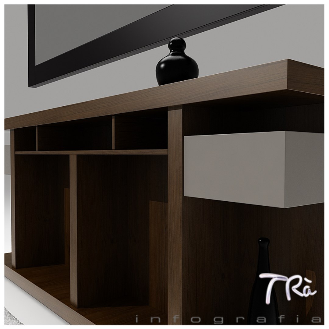 Foyer Room Table 3d Model