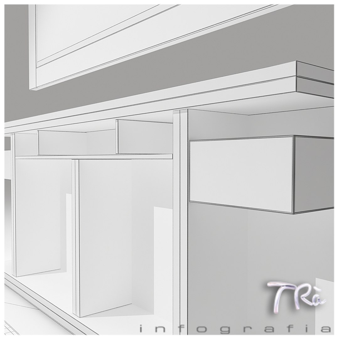 Foyer Room Table 3d Model