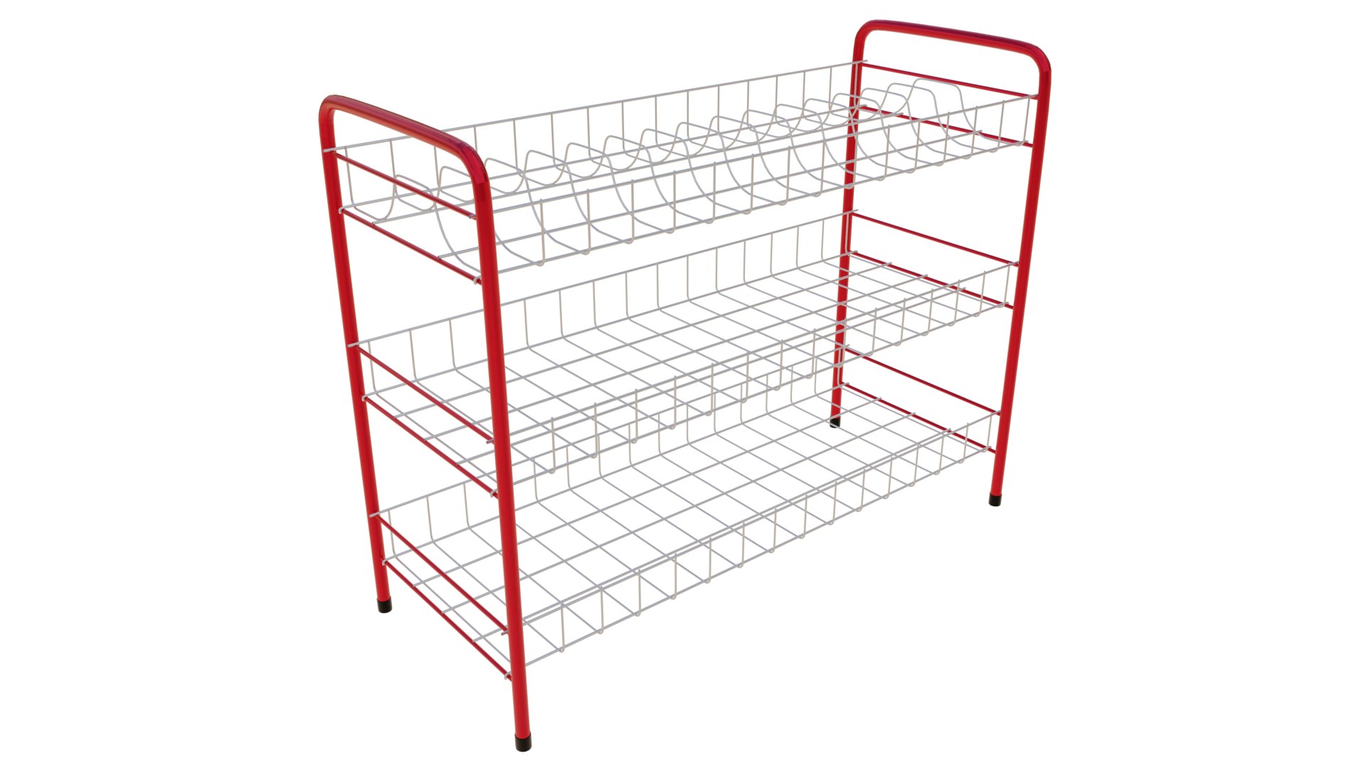 Wire Shelf 3D Model - TurboSquid 1966932