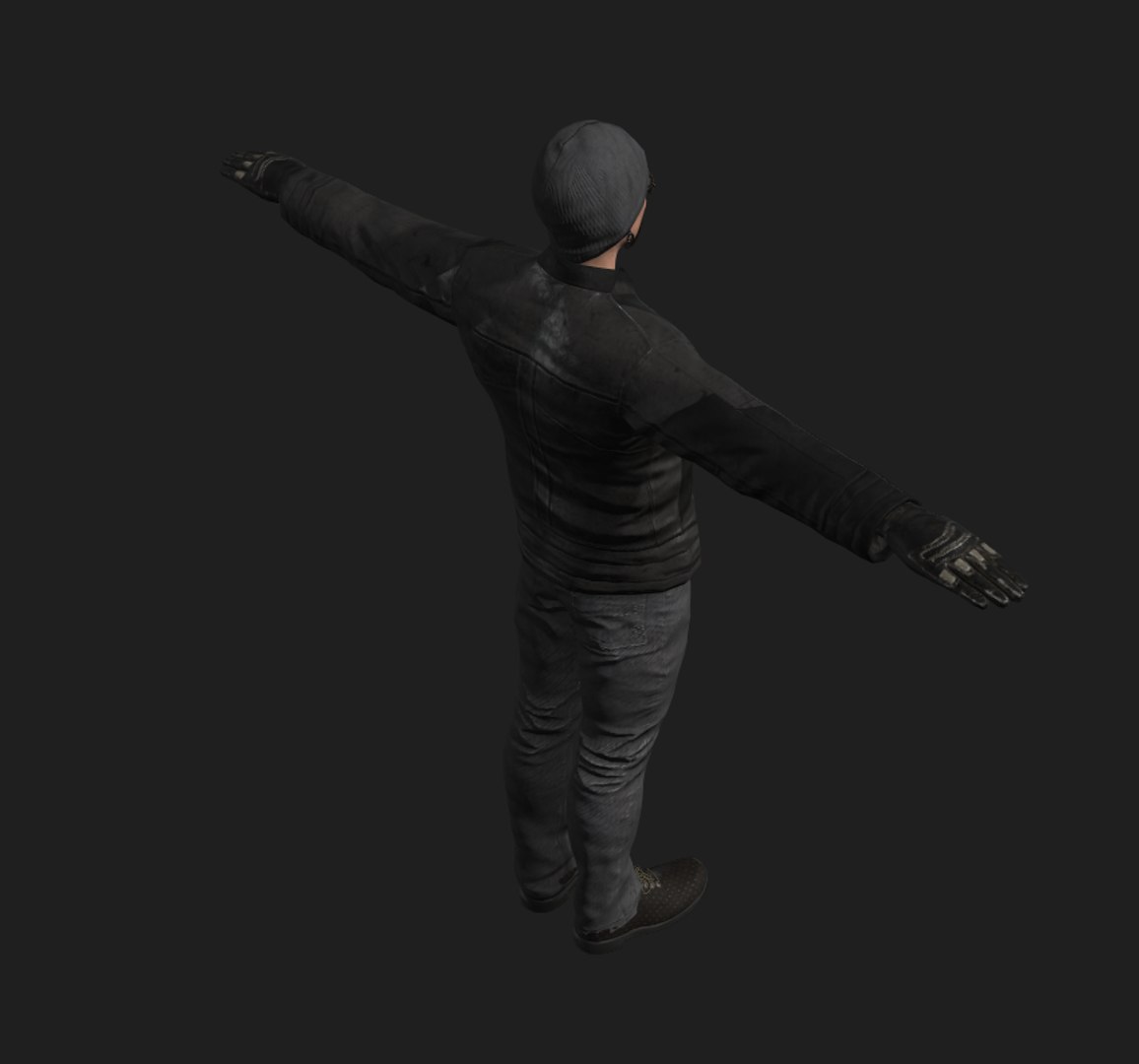 Looking man 3D model - TurboSquid 1282299