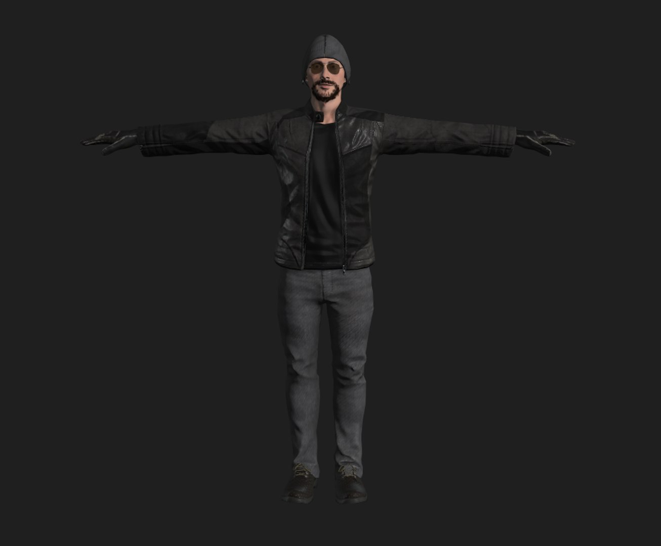 Looking man 3D model - TurboSquid 1282299