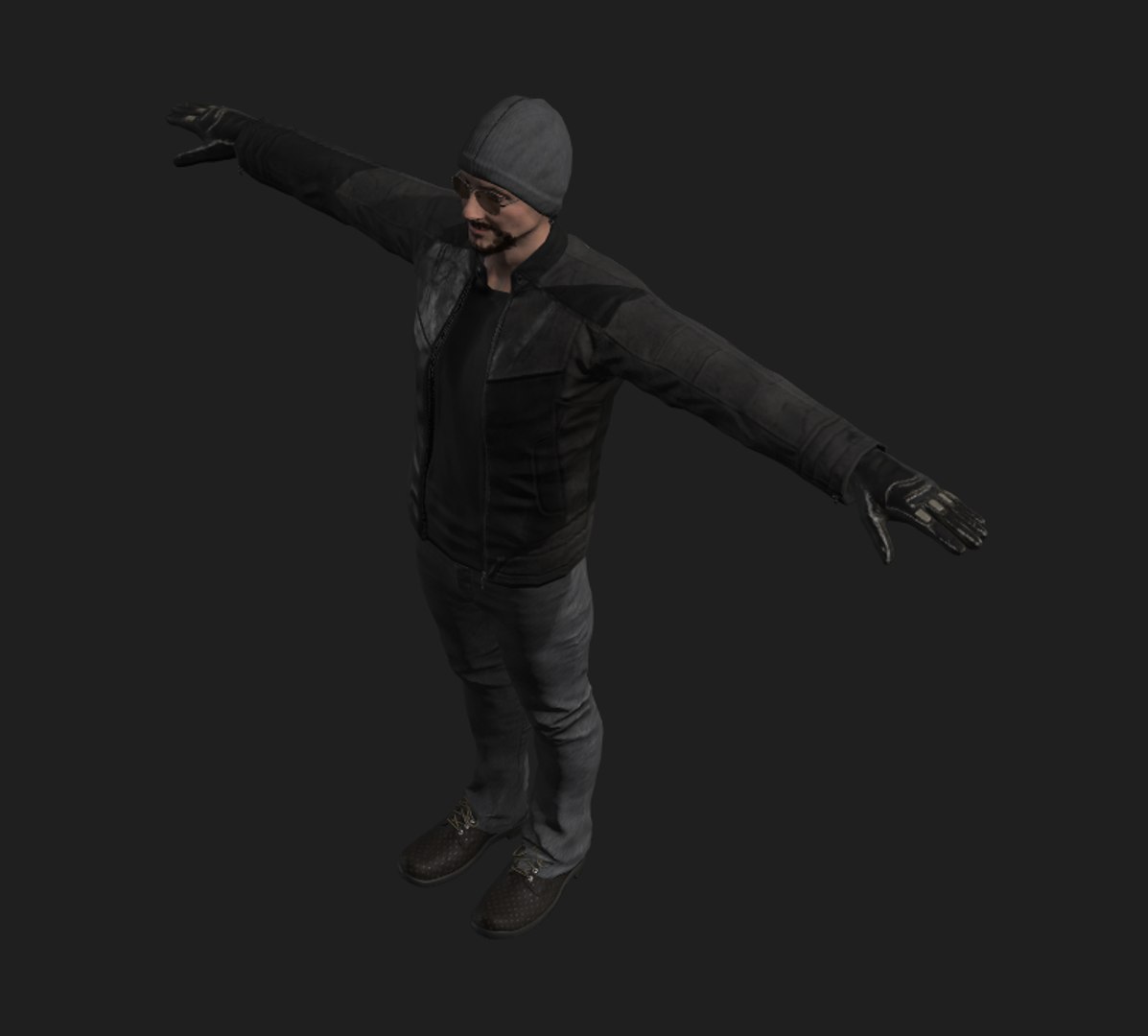 Looking man 3D model - TurboSquid 1282299