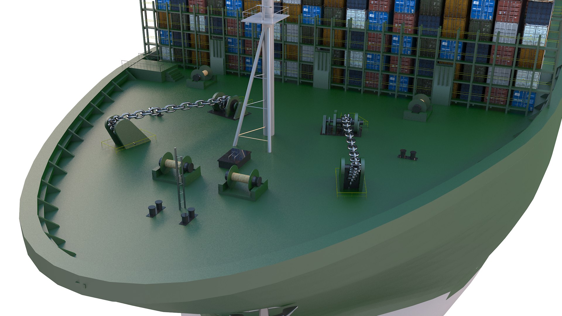 Ship Container Cargo 3D Model - TurboSquid 1574698