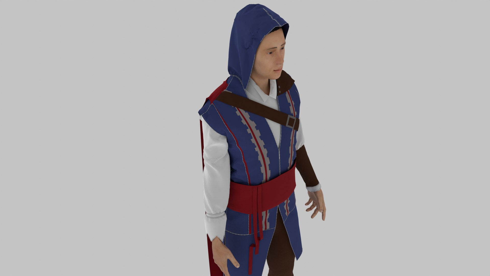 Assassin Character 3D Model - TurboSquid 1970606