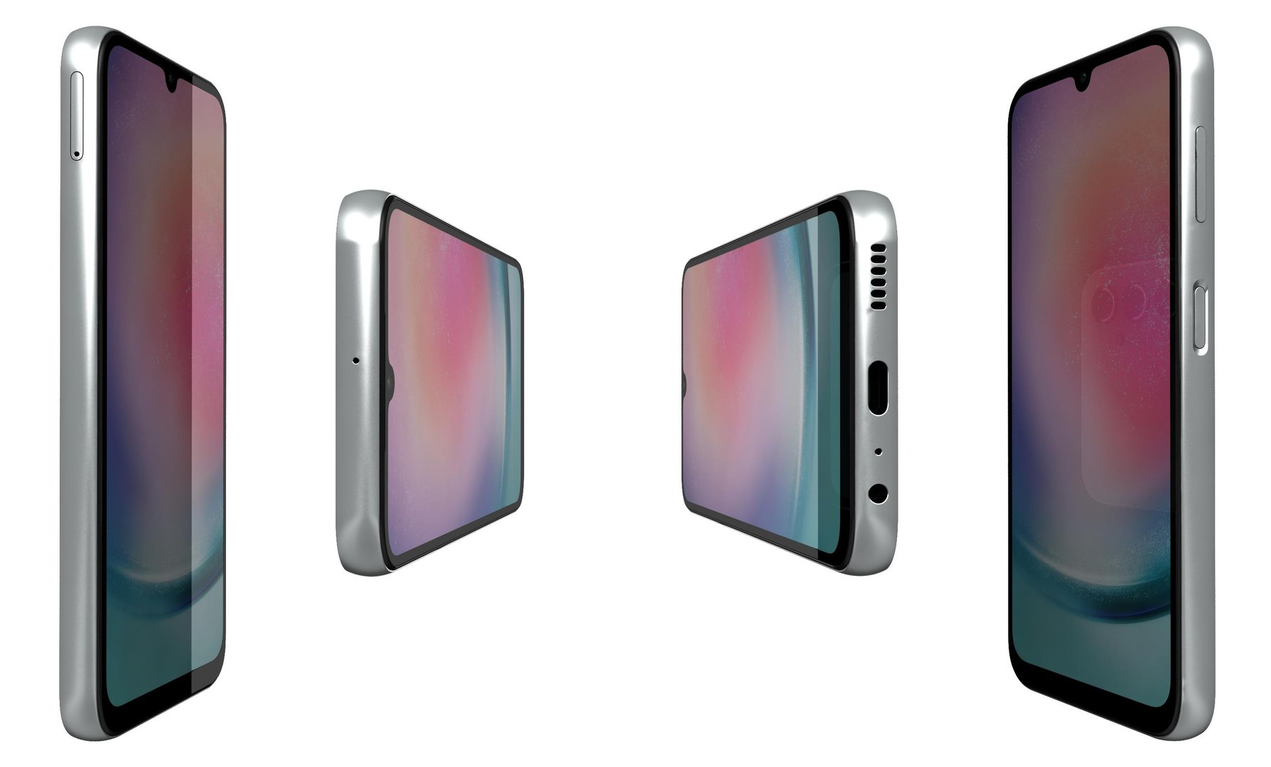 Samsung Galaxy A24 4G White 3D model - TurboSquid 2072862