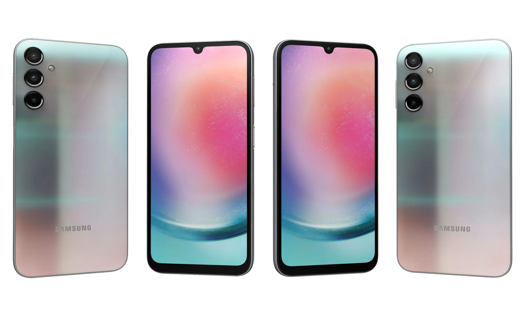 Samsung Galaxy A24 4G White 3D model - TurboSquid 2072862