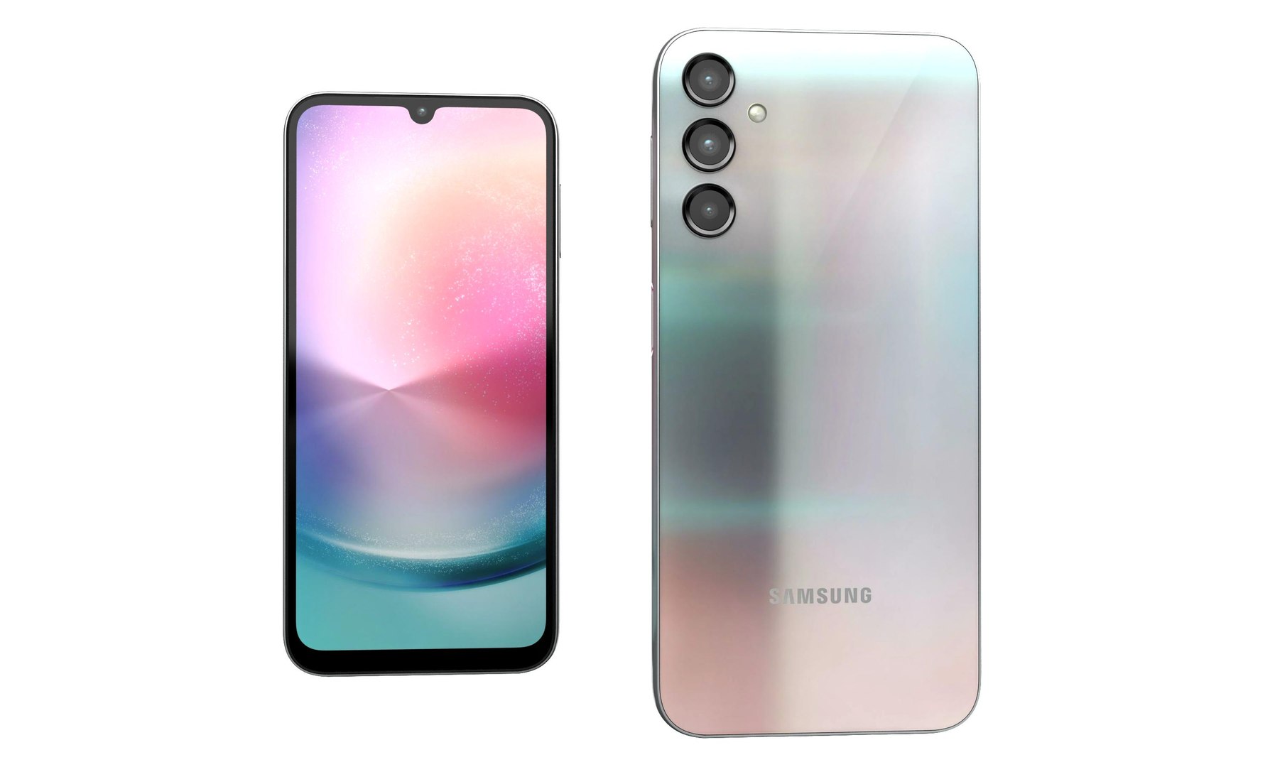 Samsung Galaxy A24 4G White 3D model - TurboSquid 2072862