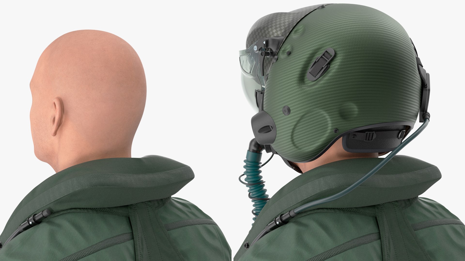 Jet Fighter Pilot In Walking Pose Model - TurboSquid 2378868