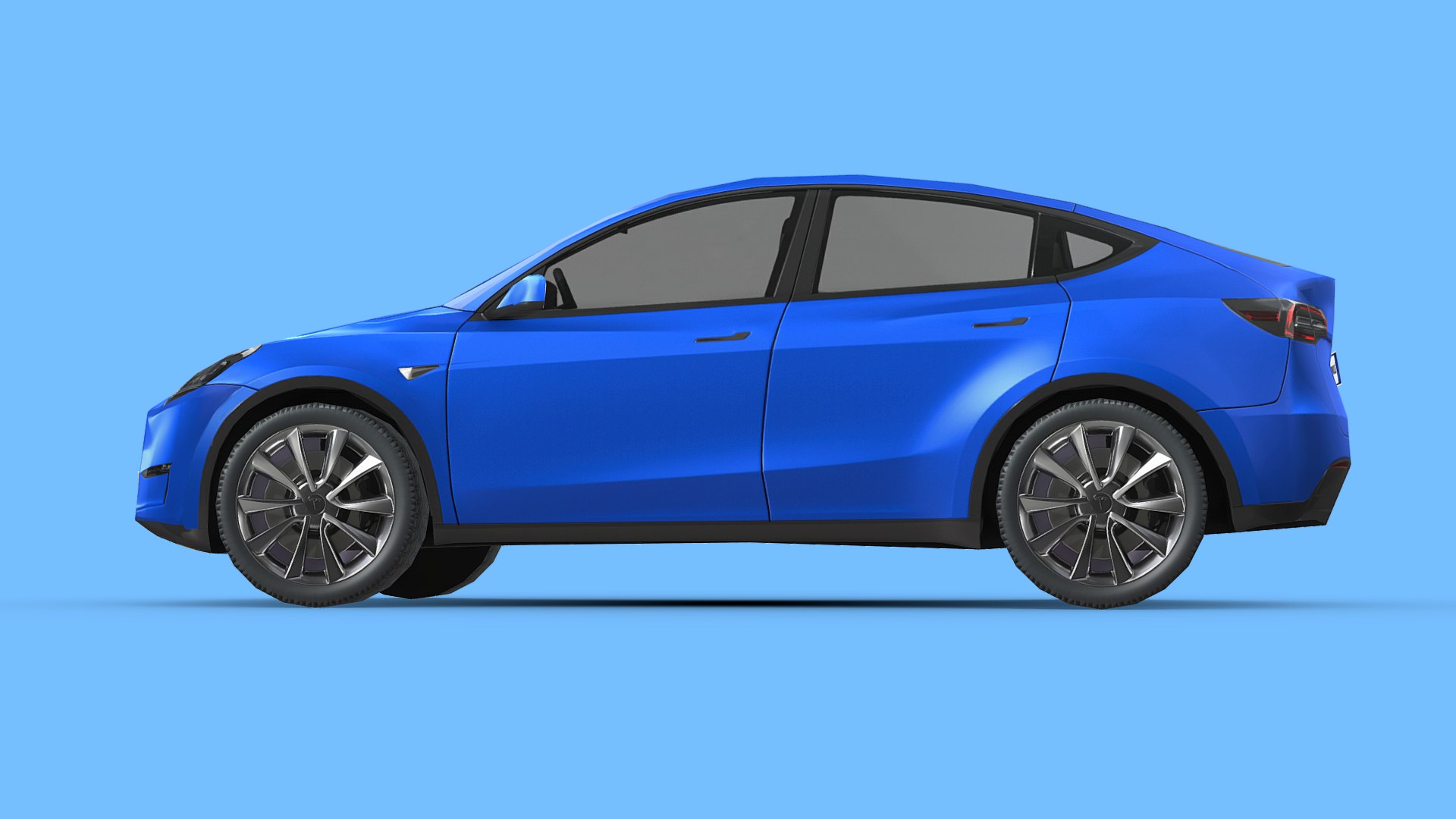 3D Model Tesla Model Y 2021 - TurboSquid 2248484