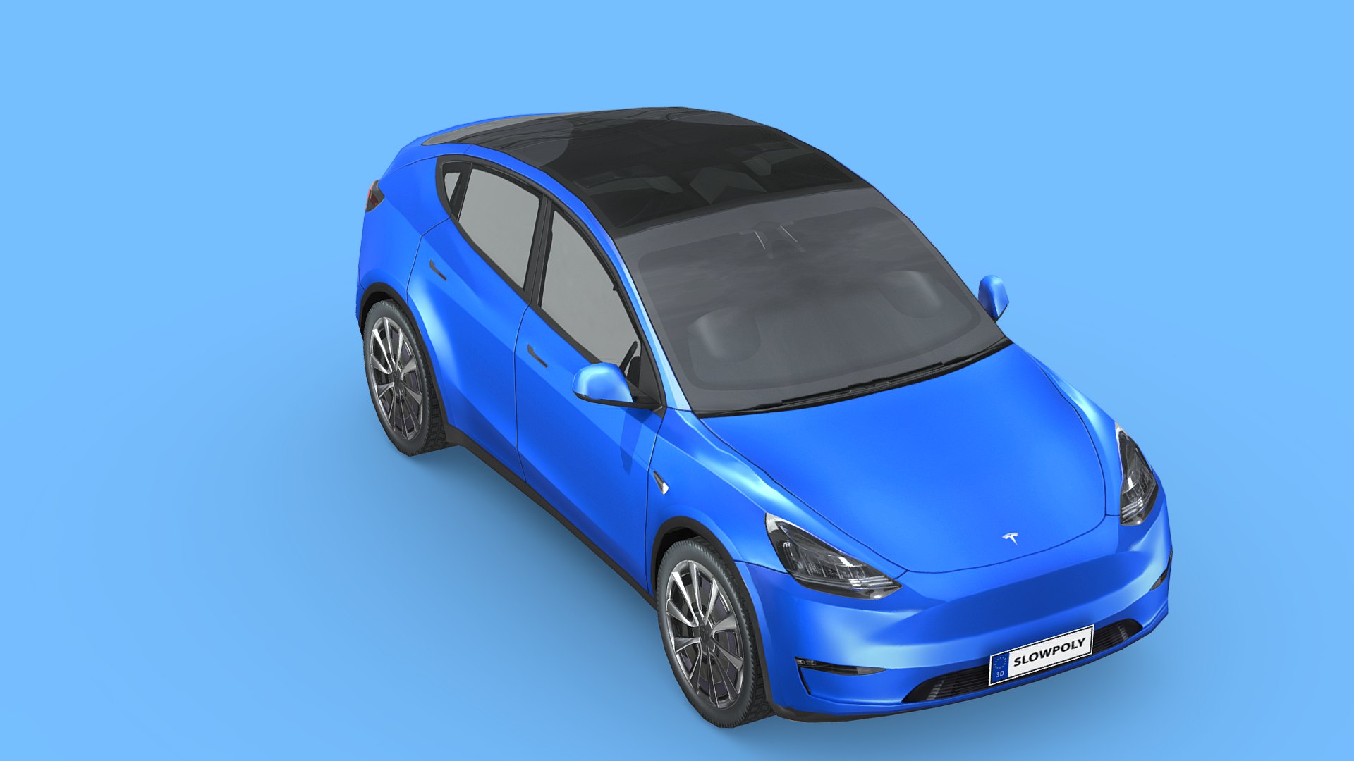 3D Model Tesla Model Y 2021 - TurboSquid 2248484